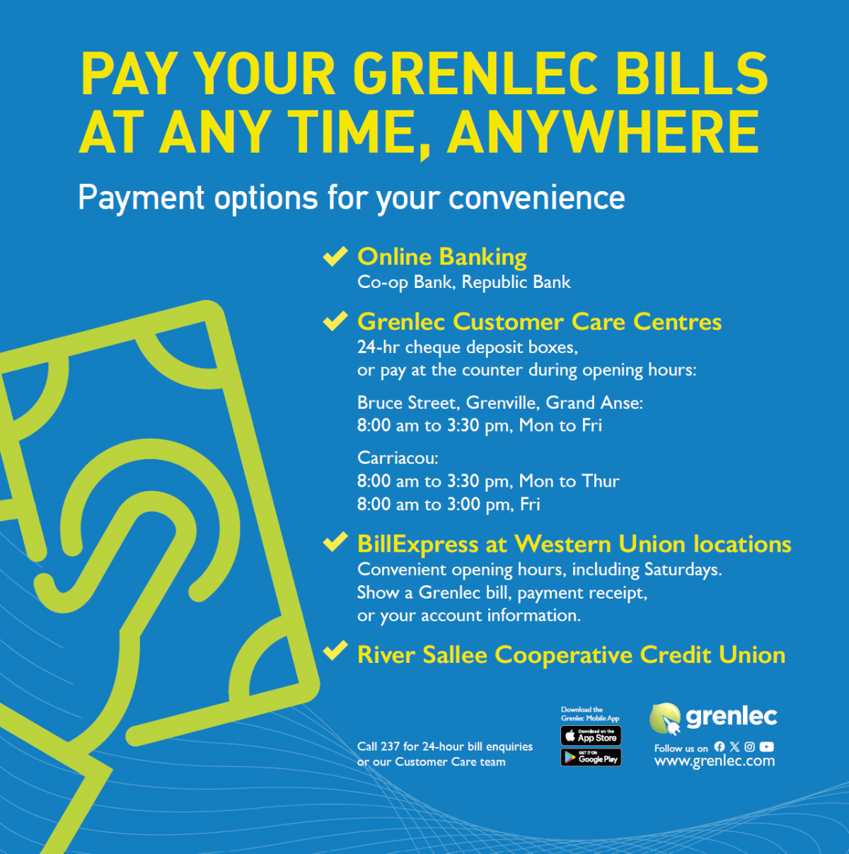 Bill Payment Options – GRENLEC