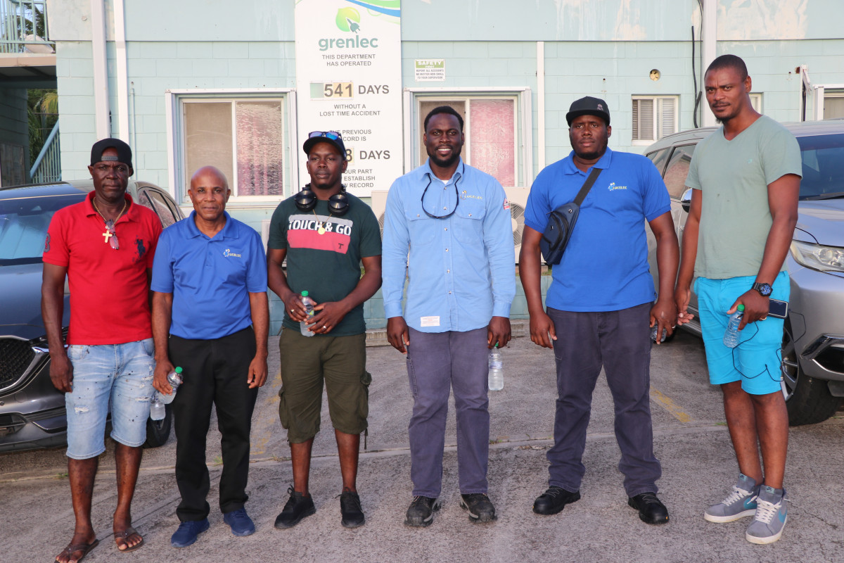 St. Lucian Electrical Crew arrives in Grenada to Assist with Post ...